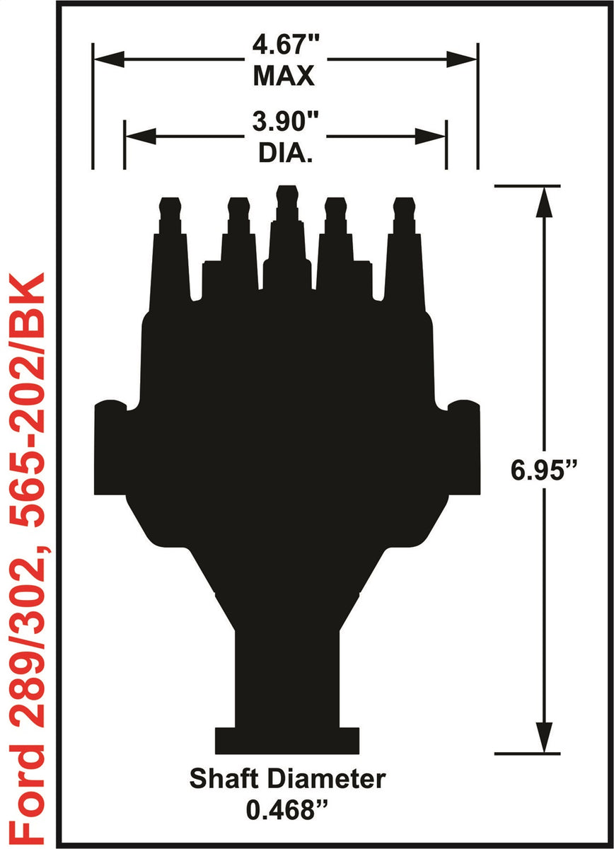 Holley EFI Dual Sync Ford 302 Distributor – TruSpeed Performance LLC